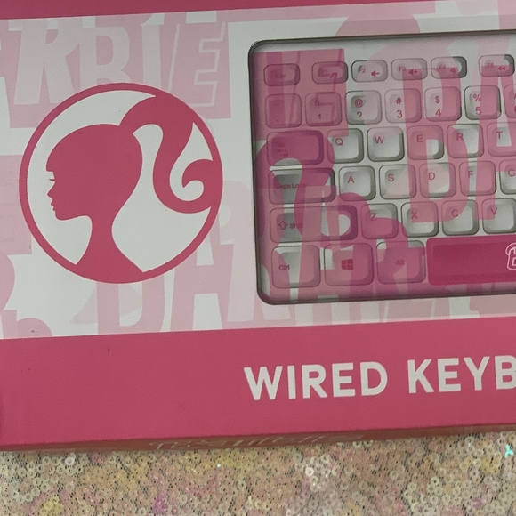 Barbie | Computers, Laptops & Parts | Barbie Wired Keyboard Computer ...
